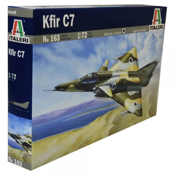 Mirax Hobbies - ITALERI 163 KFIR C2 C7 1:72
