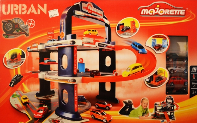 Mirax Hobbies - MAJORETTE 05601 URBAN GARAGE MAS 5 AUTOS