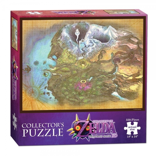 Mirax Hobbies - USAOPOLY PZ005-431 THE LEGEND OF ZELDA MAJORAS MASK TERMINA MAP ( NINTENDO ) VDGS