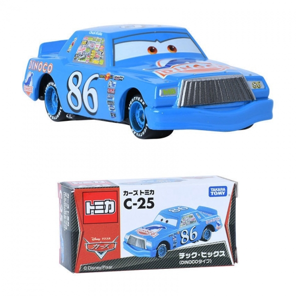 Mirax Hobbies - TOMICA C25 PIXAR CARS 2 * CHICK HICKS DINOCO * TOMICA C 25 DIECAST MODELCAR
