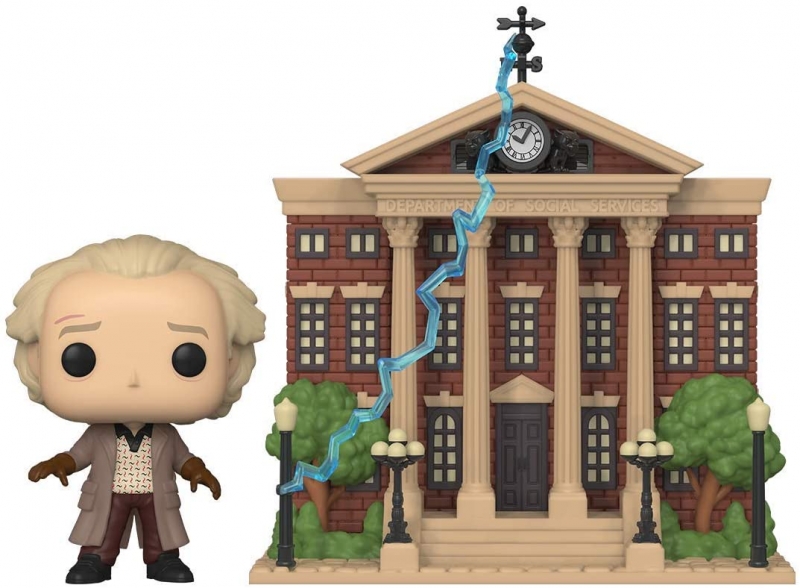 Mirax Hobbies - FUNKO 46910 POP TOWN BACK TO THE FUTURE DOC WITH CLOCK TOWER
