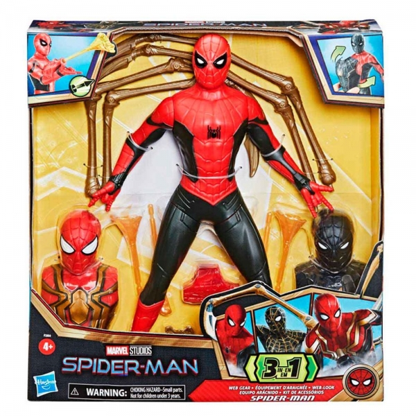 Mirax Hobbies - HASBRO F2904 SPIDERMAN NWH 3IN1 WEB GEAR SPIDER M