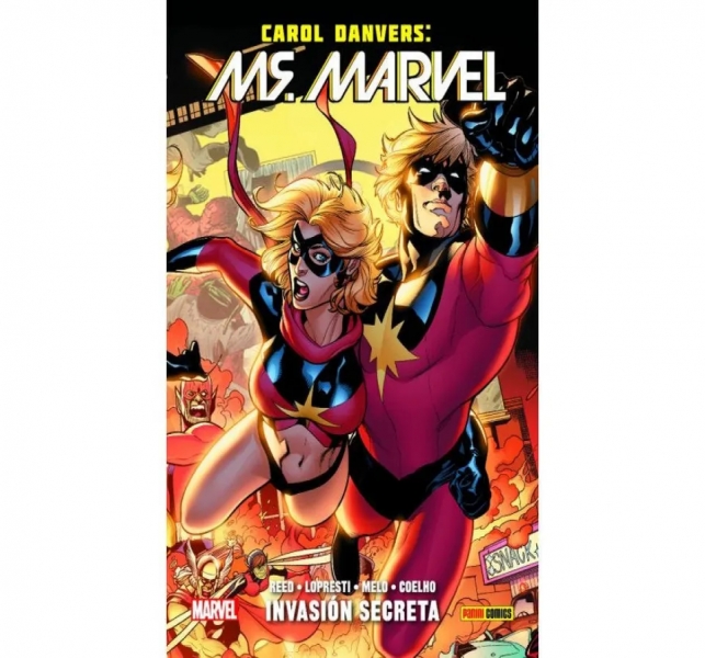 Mirax Hobbies - PANINI SHMIN148 100 % MARVEL HC ATEMPORALES CAROL DENVERS 3 MS MARVEL INVASION ...