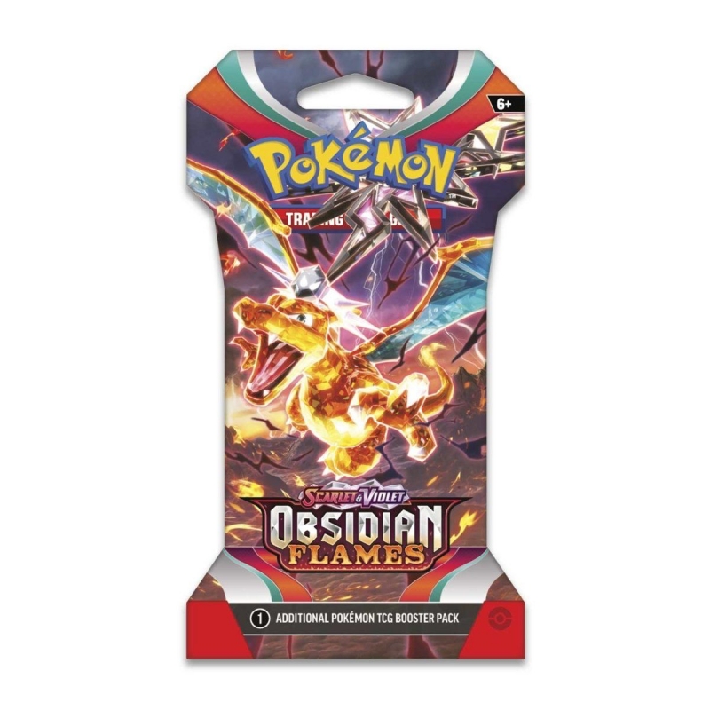 Mirax Hobbies - POKEMON COMPANY JEPKM955 OBSIDIAN FLAMES PACK ESPAÑOL