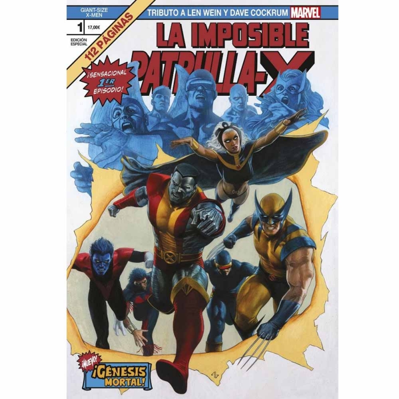 Mirax Hobbies - PANINI PCELIPXGS01 MARVEL LA IMPOSIBLE PATRULLA X ( HC ) 01 GENESIS MORTAL