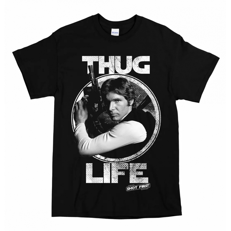Mirax Hobbies - AGUANTE STAR WARS HAN SOLO THUG LIFE TALLA M