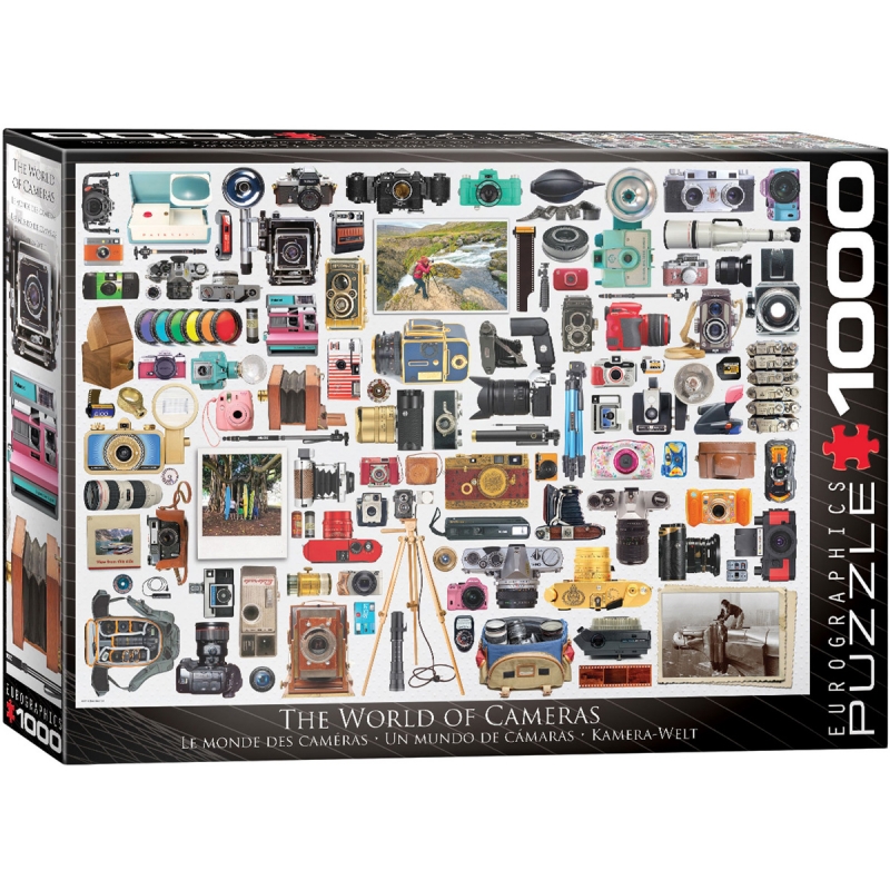 Mirax Hobbies - EUROGRAPHICS 6000-5627 WORLD OF CAMERAS 1000 PIEZAS Mirax Hobbies - EUROGRAPHICS 6000-5627 WORLD OF CAMERAS 1000 PIEZAS