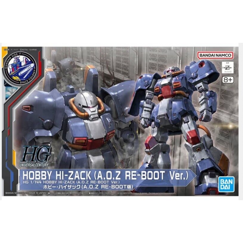 Mirax Hobbies - BANDAI 65384 MODEL KIT HG 1:144 HOBBY HIZACK AOZ REBOOT VER