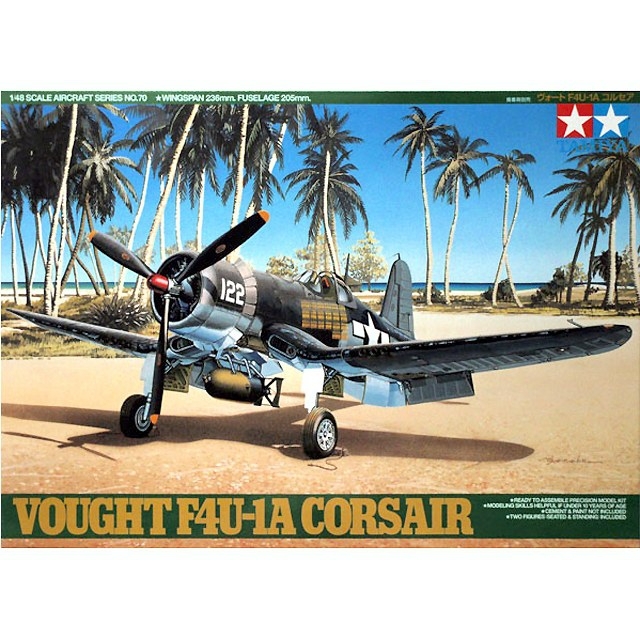 Mirax Hobbies - TAMIYA 61070 1:48 VOUGHT F4U 1A CORSAIR