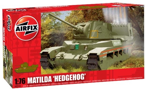 Mirax Hobbies - AIRFIX 02335 MATILDA HEDGEHOG TANK 1:76