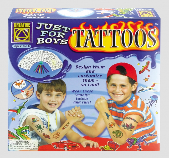 Mirax Hobbies - CREATIVE 5542 JUST FOR BOYS TATTOOS