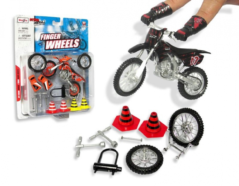 Mirax Hobbies - MAISTO 35013 FINGER MOTOCROSS
