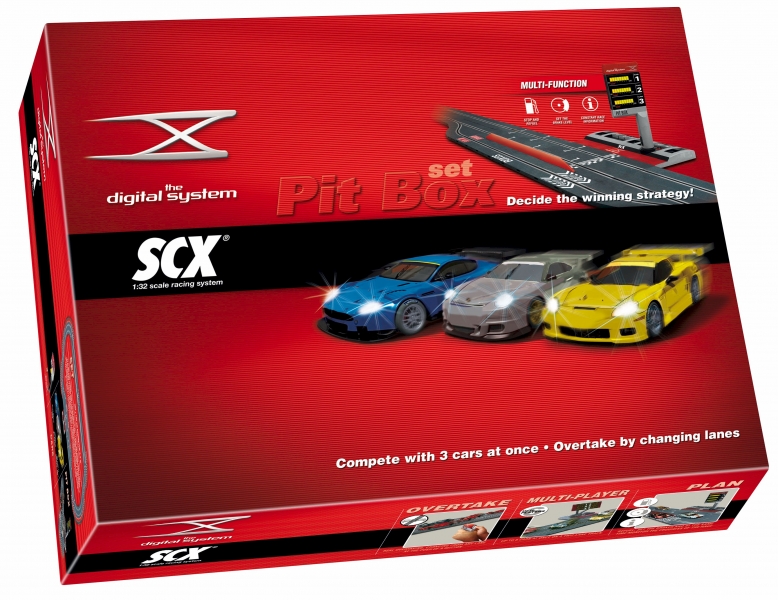 Mirax Hobbies - SCX 10180 DIGITAL SET PIT BOX GT1