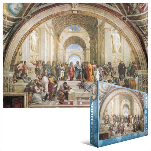 Mirax Hobbies - EUROGRAPHICS 6000-4141 SCHOOL OF ATHENS BY RAPHAEL ...