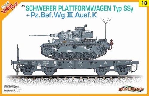 Mirax Hobbies - DRAGON 9118 1:35 SCHWERER TYPE SSY RAILCAR & PZBEFWG ...