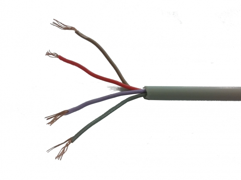 Topcam - MXNET CAB-143245 CABLE MULTIFILAR 4 CONDUCTORES 100M