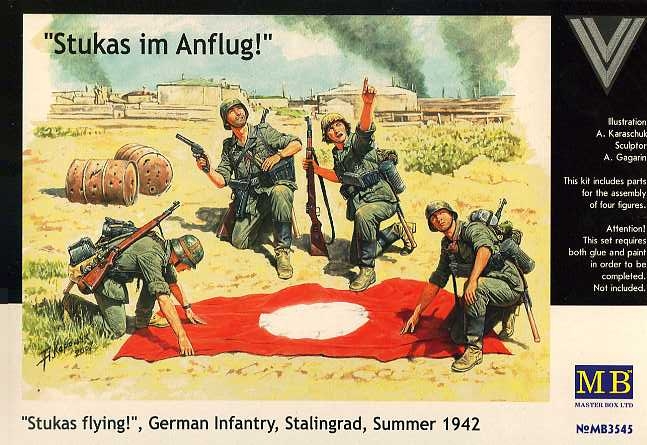 Mirax Hobbies - MB 3545 1:35 STUKAS IM ANFLUG