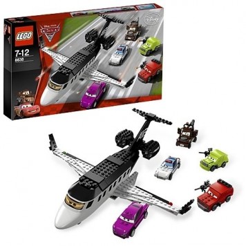 Mirax Hobbies - LEGO 8638 CARS SPY JET ESCAPE CASE