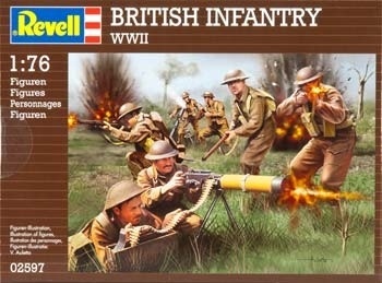 Mirax Hobbies - REVELL 02597 1:76 BRITISH INFANTRY WWII