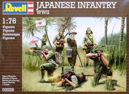 Mirax Hobbies - REVELL 02528 1:76 JAPANESE INFANTRY WWII