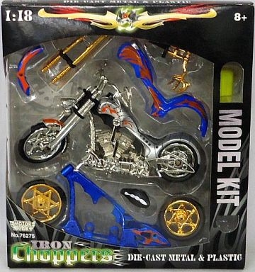 Mirax Hobbies - MOTORMAX 76275 1:18 IRON CHOPPERS MODEL KIT