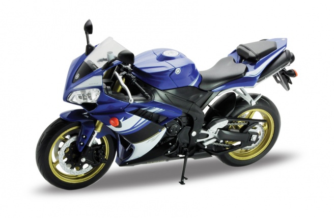 Mirax Hobbies - WELLY 62802 2008 YAMAHA YZF R1, BLUE