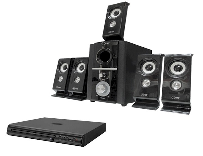 Mirax Hobbies - MICROLAB 5053 HOME THEATHER DVD 5.1 USB