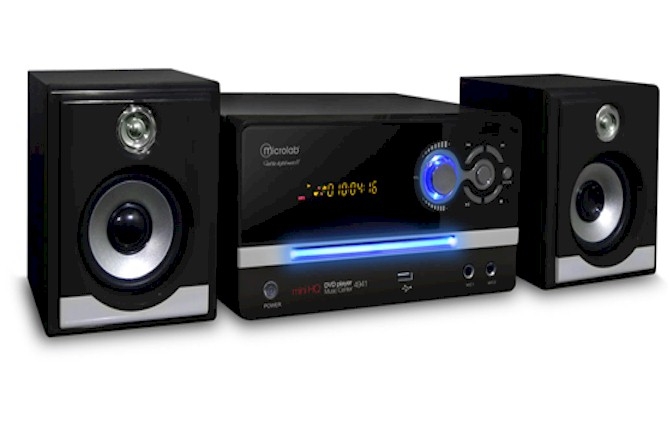 Mirax Hobbies - MICROLAB 4941 MICROCOMPONENTE ONE CENTER 2.0 DVD DIVX ...