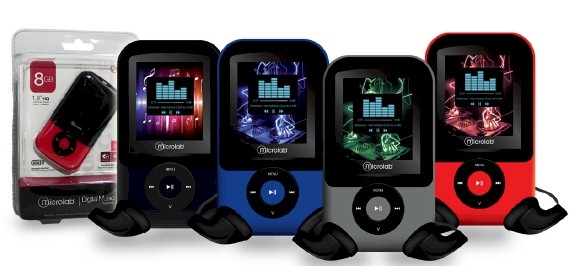 Mirax Hobbies - MICROLAB 4106/4108/4109 MP4 MCL 801 8GB SILVER RED OR BLACK