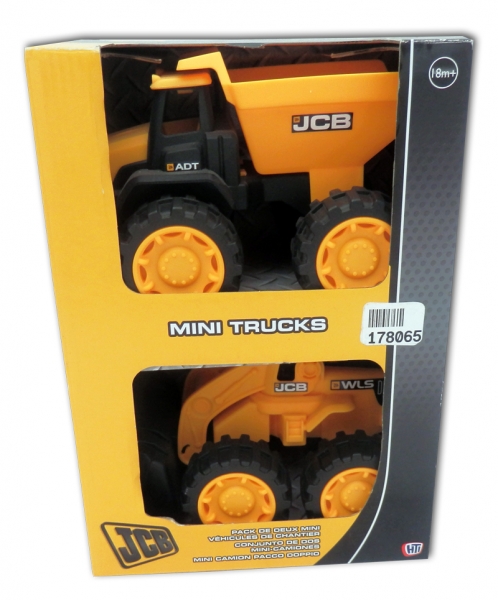 Mirax Hobbies - HTI 1415640 JCB 7PULG SAND TRUCK TWIN PACK
