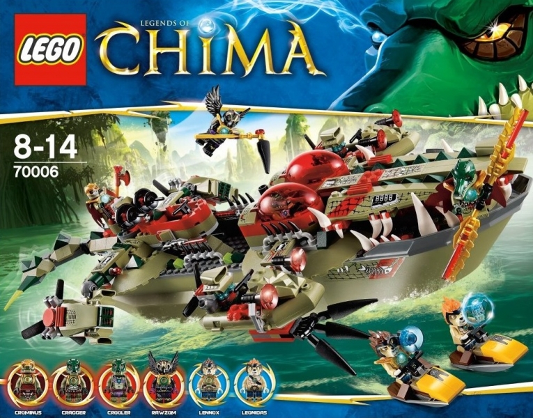 Mirax Hobbies - LEGO 70006 CHIMA CRAGGER COMMAND SHIP