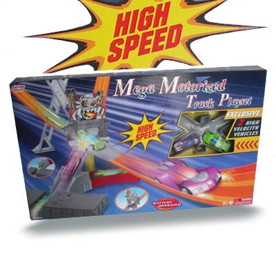 Mirax Hobbies - MOTORMAX 78141 MEGA MOTORIZED TRACK PLAYSET