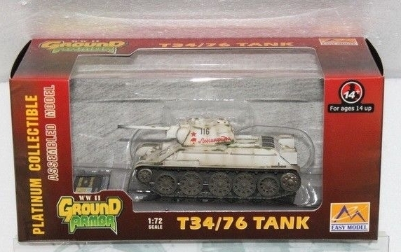 Mirax Hobbies - EASY 36269 T 34 76 MODEL 1943 ( 1944 SPRING )