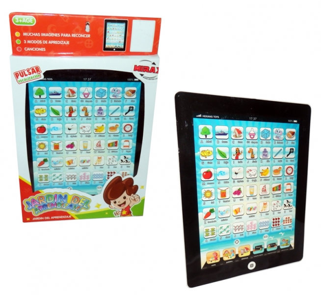 Mirax Hobbies - PLAYMAT HX1596 SPANISH BABY IPAD TABLET JARDIN DEL ...
