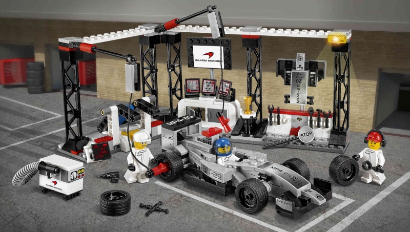 Mirax Hobbies - LEGO 75911 PARADA DE PITS DE MCLAREN MERCEDES