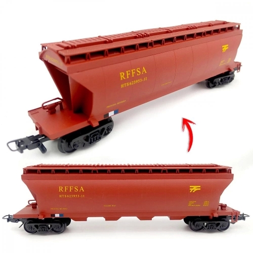 Mirax Hobbies - FRATESCHI 2084 HOPPER TANK CAR RFFSA BROWN