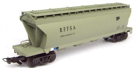 Mirax Hobbies - FRATESCHI 2085 HOPPER TANK CAR - RFFSA - GREY