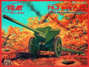 Mirax Hobbies - ICM 35702 76.2 MM F 22 SOVIET DIVISIONAL CAÑON