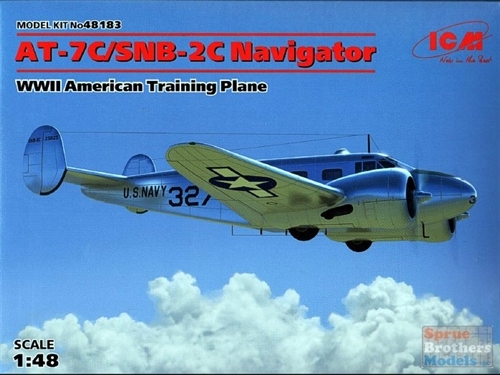 Mirax Hobbies - ICM 48183 AT 7C SNB 2C NAVIGATOR TRAINING PLANE