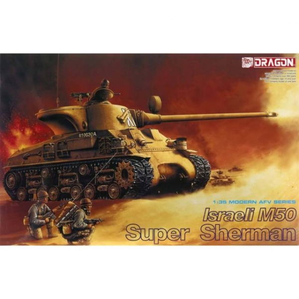 Mirax Hobbies - DRAGON 3528 M50 SUPER SHERMAN 1:35