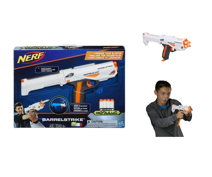 Mirax Hobbies - HASBRO C0614 NERF MODULUS BARRELSTRIKE BLASTER