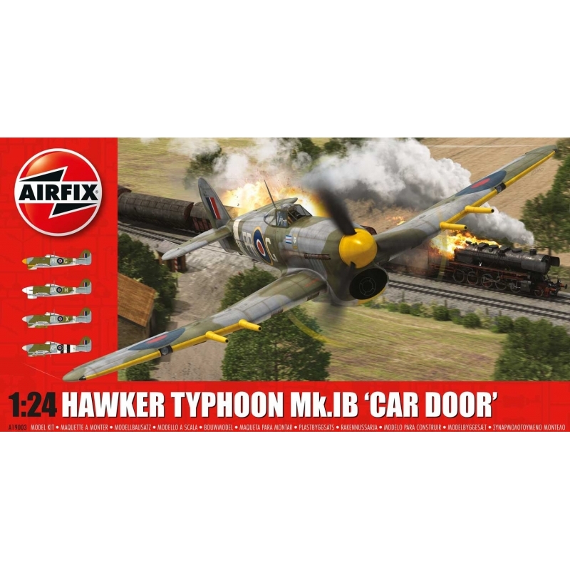 Mirax Hobbies - AIRFIX 19003 HAWKER TYPHOON MK1B ( EARLY ) 1:24