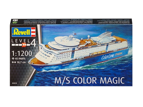 Mirax Hobbies - REVELL 05818 M S COLOR MAGIC 1:1200