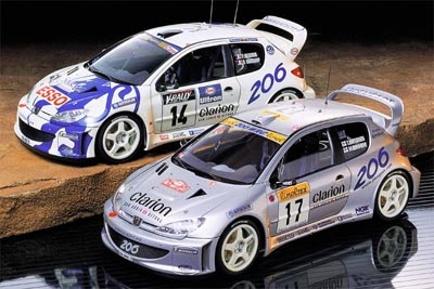 Mirax Hobbies - TAMIYA 24226 PEUGEOT 206 WRC 2000 1:24
