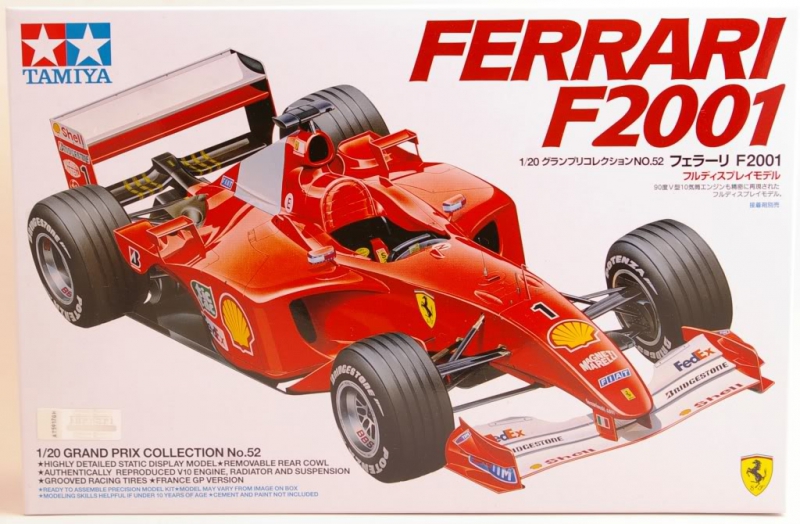 Mirax Hobbies - TAMIYA 20052 FERRARI F 2001 1:20
