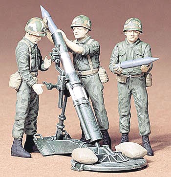 Mirax Hobbies - TAMIYA 35119 US 107 MM MORTAR & CREW