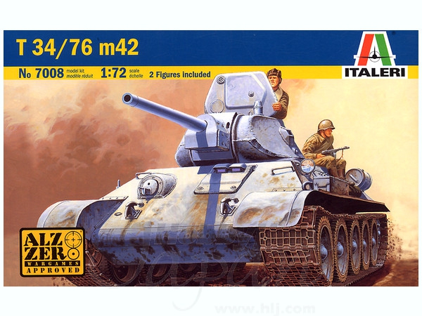 Mirax Hobbies - ITALERI 7008 T 34 76 1942 1:72