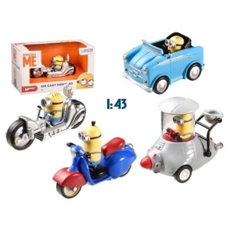 Mirax Hobbies - INTK MN3199 MINIONS VEHICLES SINGLE PACK