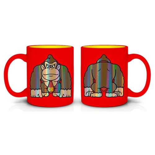 Mirax Hobbies - JUST FUNKY 19825 DONKEY KONG FOIL PRINT COFFEE MUG TAZON