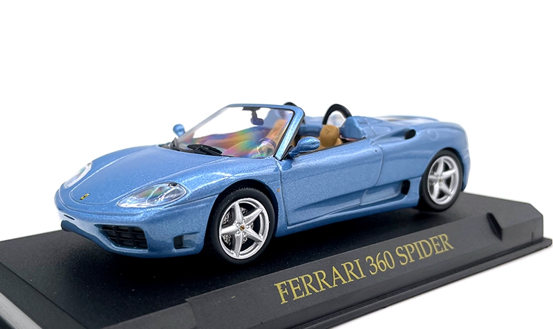Mirax Hobbies - MAGAZINE FER360B FERRARI 360 SPYDER BLUE